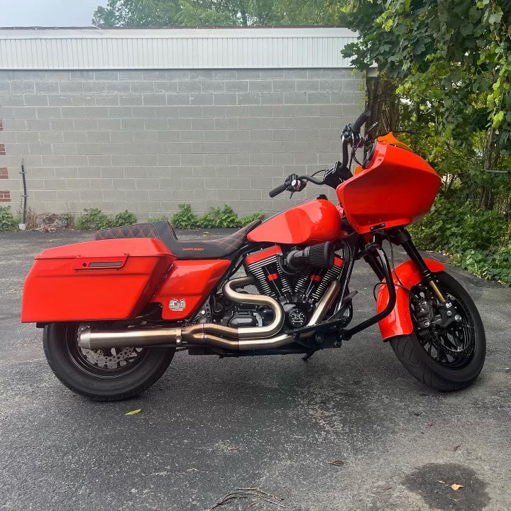 1999-2008 TOURING +2 INCH "BUILDER SERIES" INVERTED FORK KIT – A Plus ...